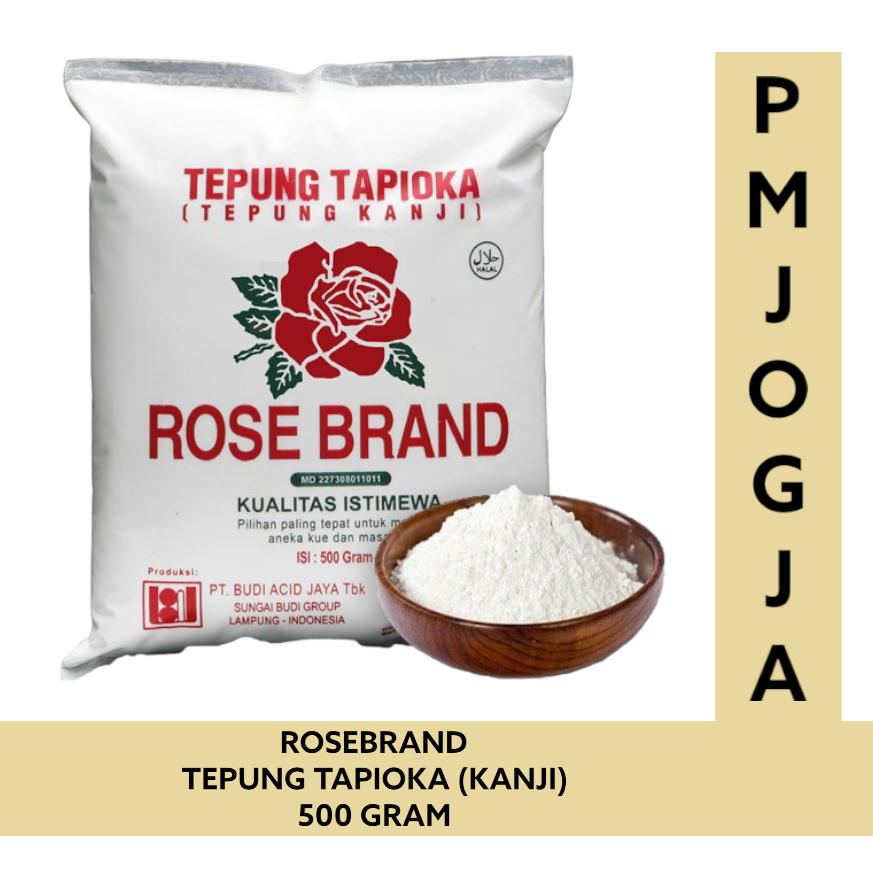 Rose Brand - Tapioca Flour / Kanji Flour 500 grams 250 gr | Shopee Malaysia
