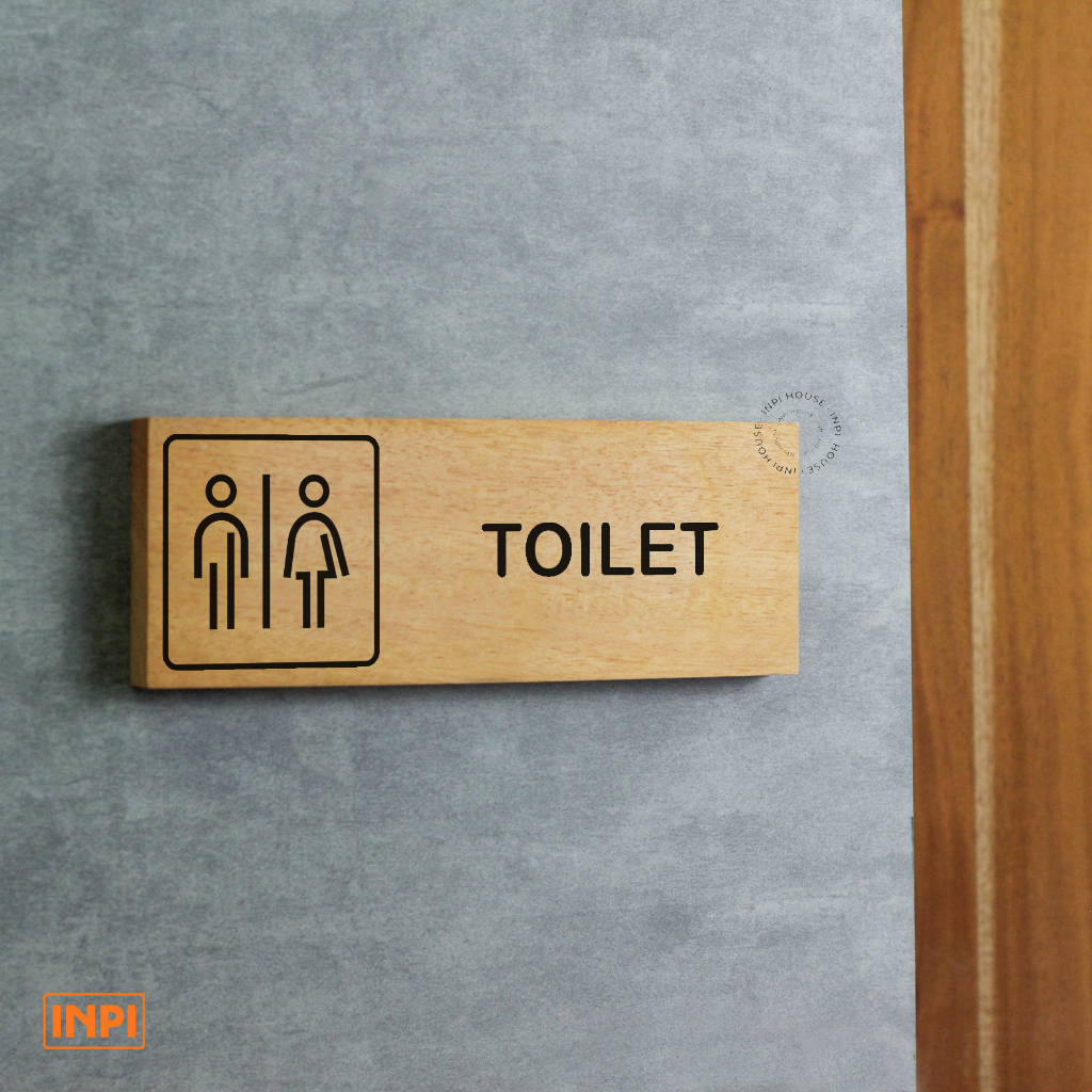 Toilet sign system - toilet area sign - wall sign system - toilet ...