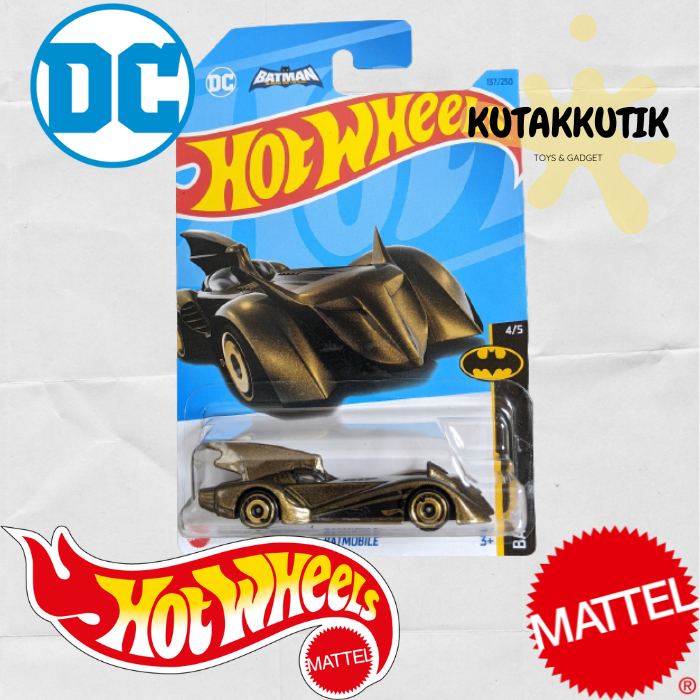 Hot Wheels Batman: the Brave and the Bold Batmobile Bronze Lot M 2023 ...