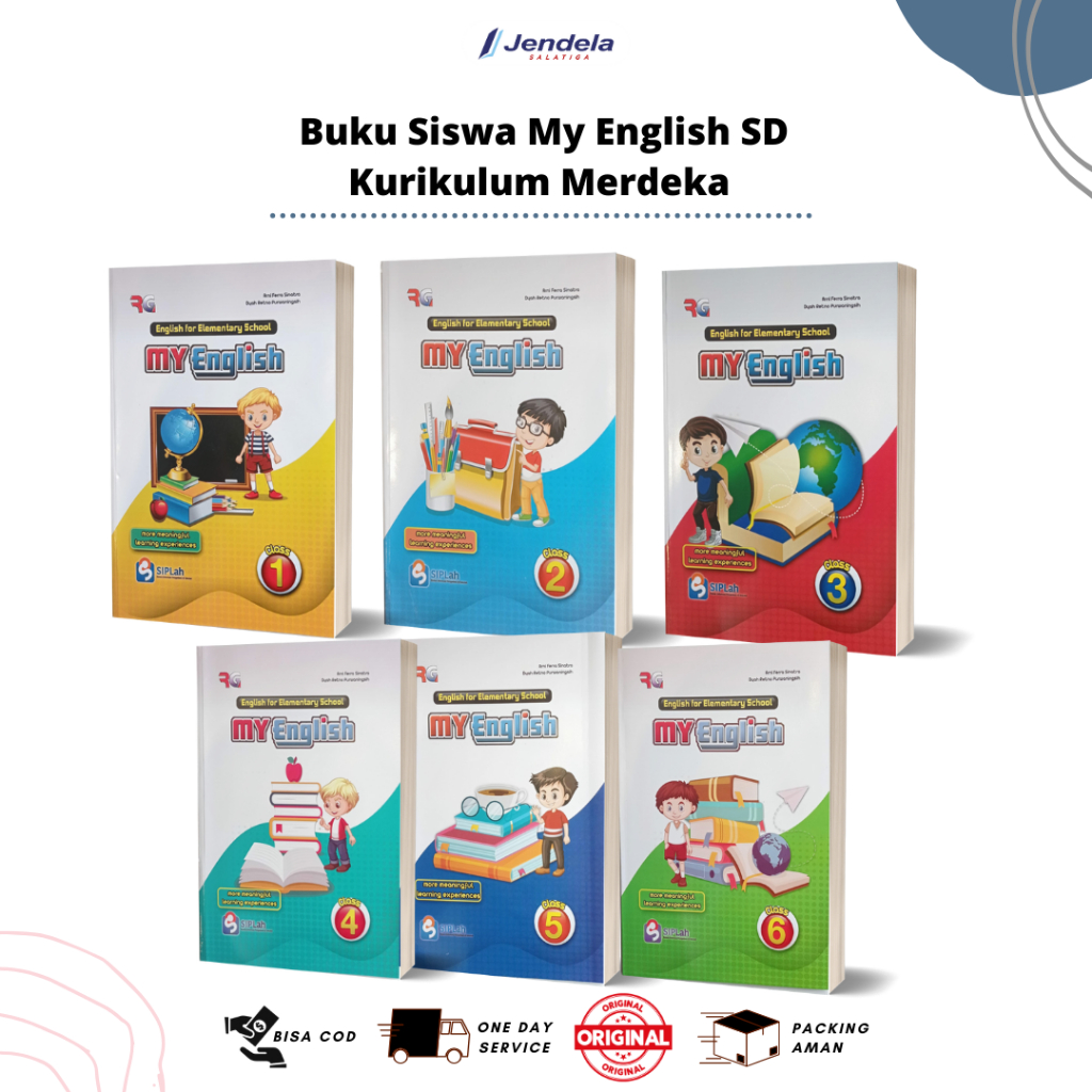 My English Book SD SIPLAH Merdeka Curriculum - English Package Book SD ...