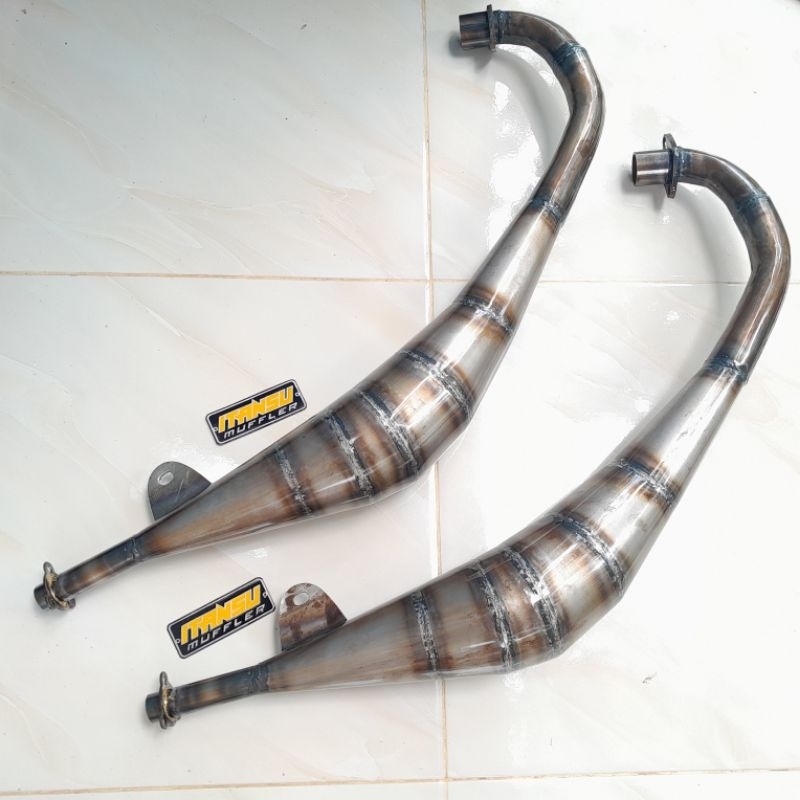 Satria 2 Stroke Satria Shark Satria Lumba Exhaust Without Slenser ...