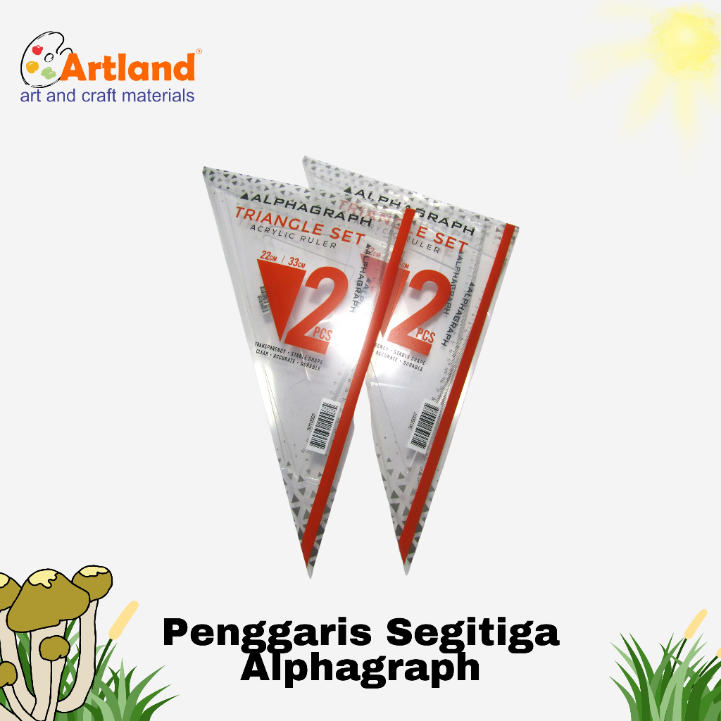 Alphagraph Triangle Ruler | Triangle Ruler | Set & Unit | Shopee Malaysia