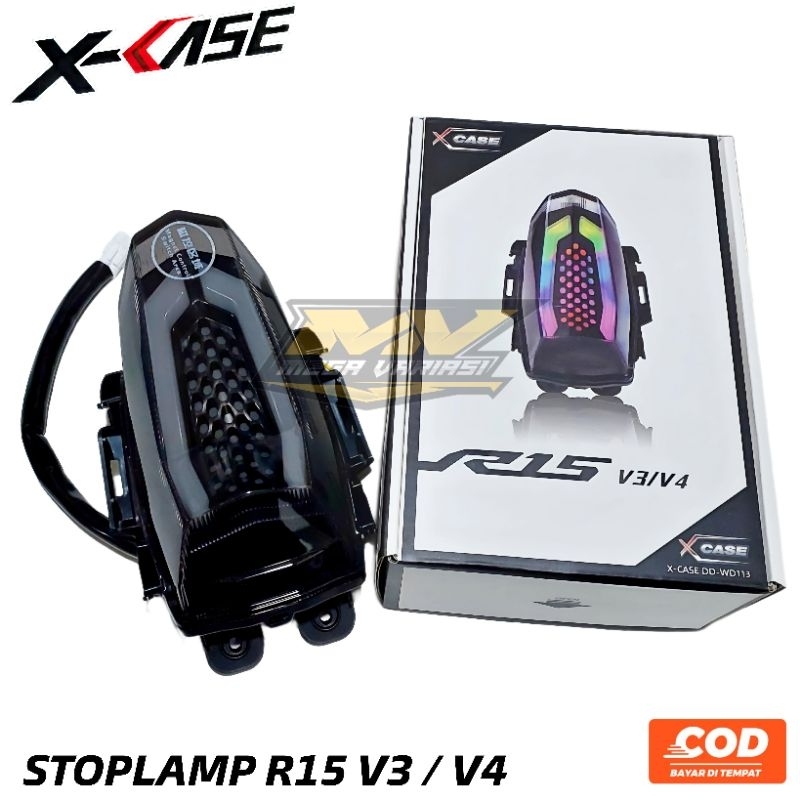 STOPLAMP R15 V3 V4 REAR BRAKE STOP LIGHT FOR YAMAHA R15 V3 V4 PNP PLUG ...