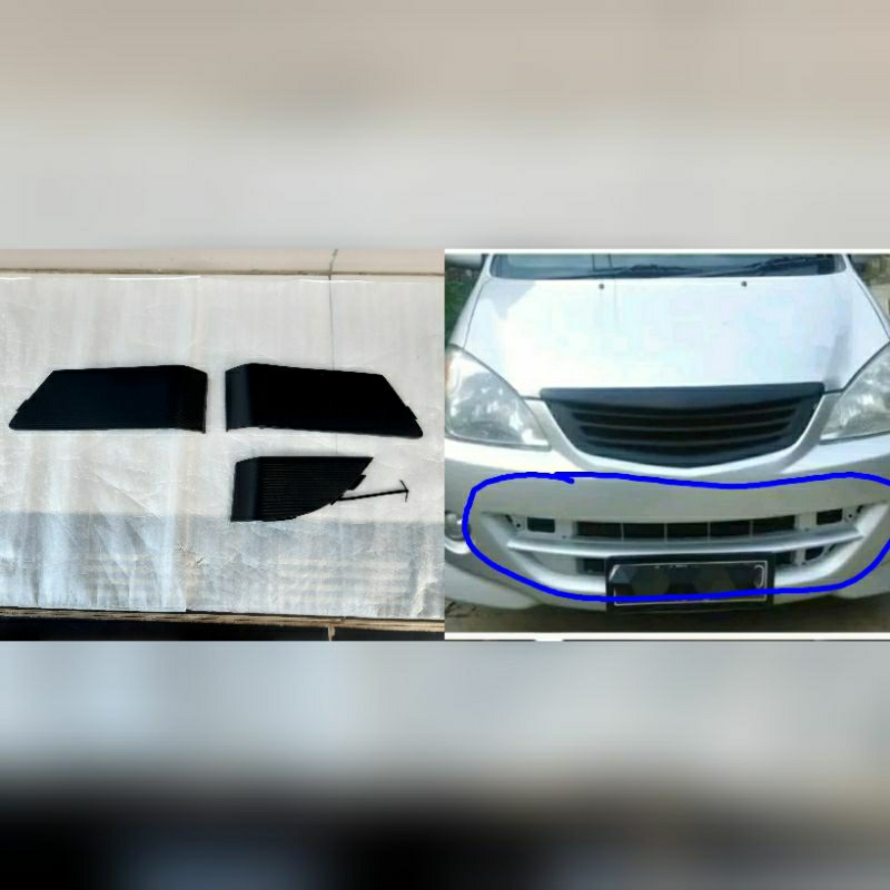 Avanza type S Front BUMPER COVER | Shopee Malaysia