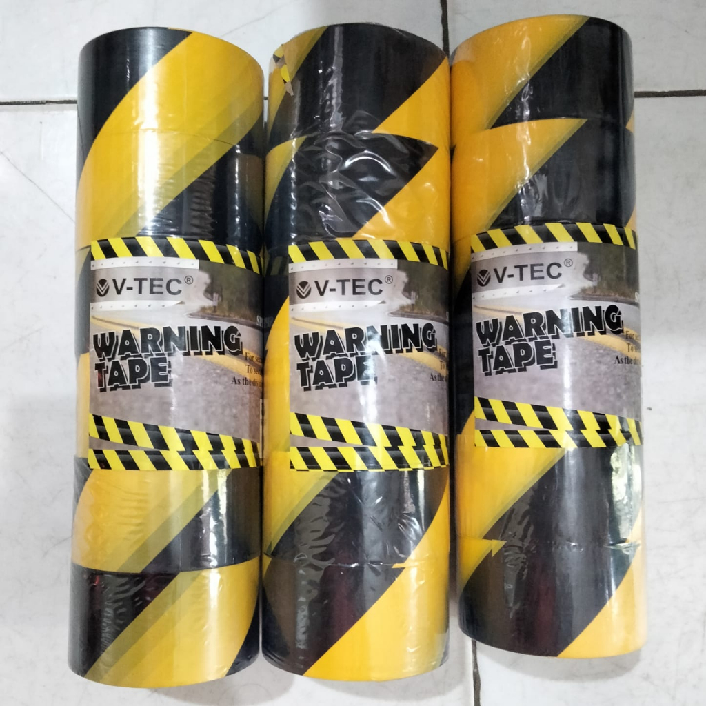 Warning Tape Vtec (per roll) | Shopee Malaysia