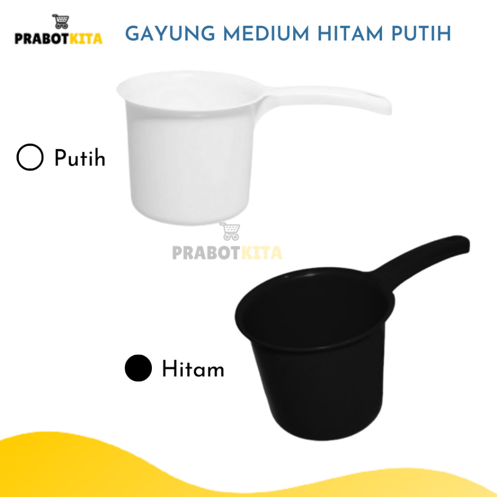 PUTIH HITAM Black And White Dipper/Aesthetic Dipper/Color Dipper ...