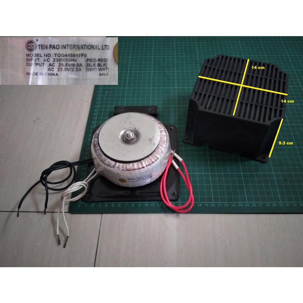 Toroidal Donut Transformers Input/Output 230V 20V And 23V | Shopee Malaysia