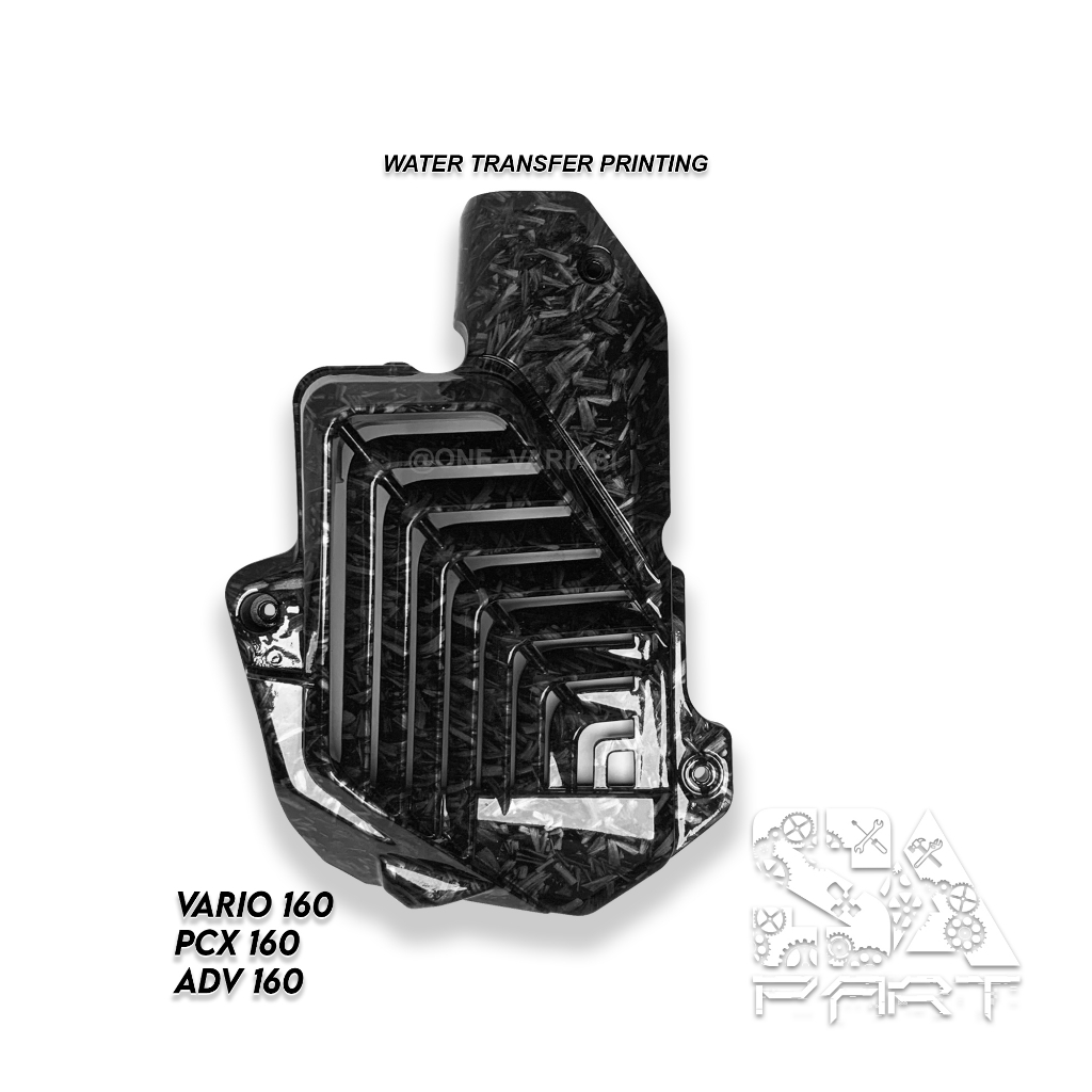 Pcx 160/VARIO 160 CARBON FORGED RADIATOR COVER CARBON FORGED ADV 160 ...