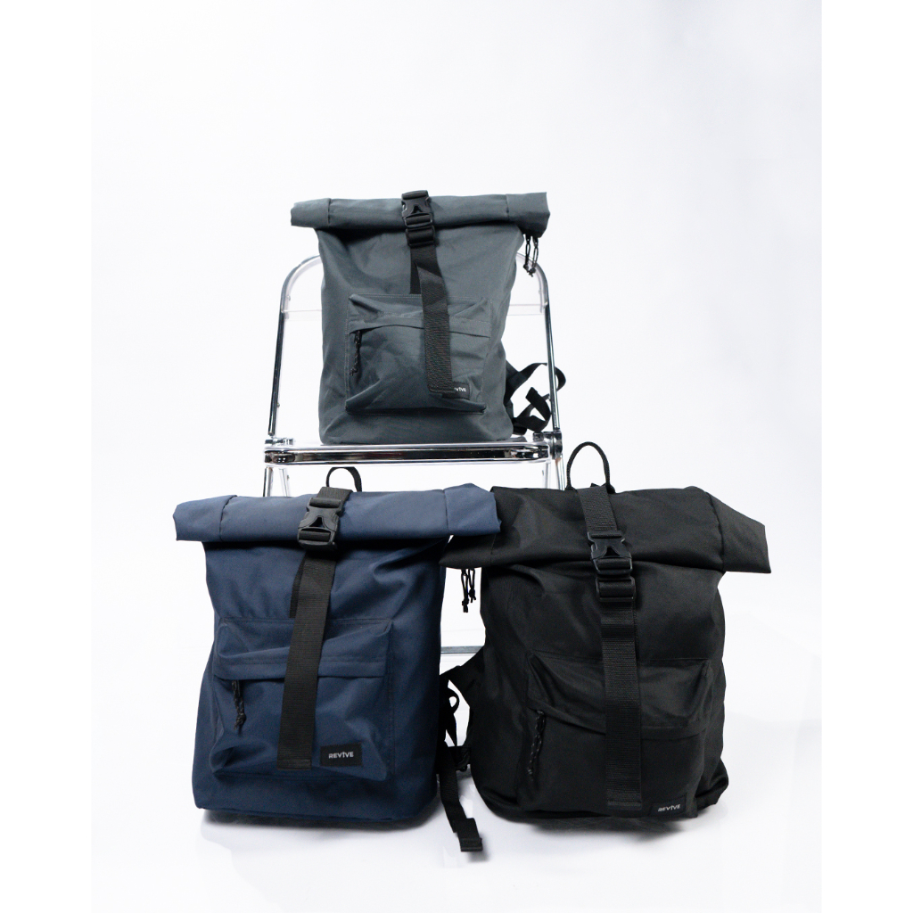 Revive Hydra Backpack | Rolltop Backpack | Men's Women's School Bag ...
