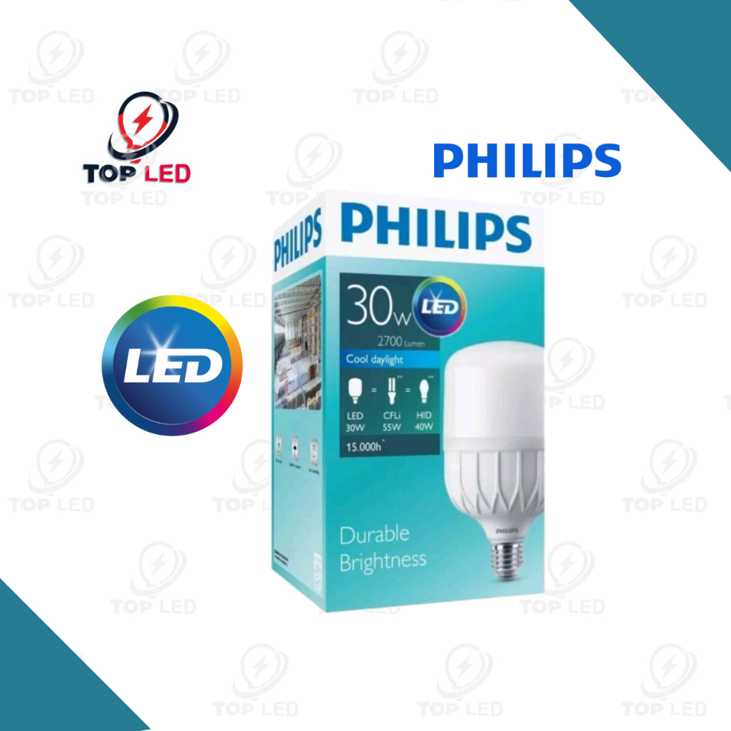 PUTIH Philips LED Trueforce 30W TForce Core 6500K Cool Day Light White ...