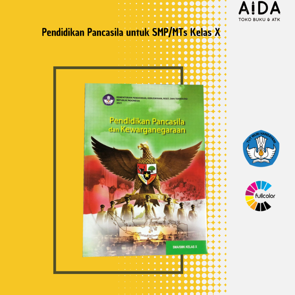 Education book Merdeka Curriculum SMA PPKN Class 10 - Pancasila and ...