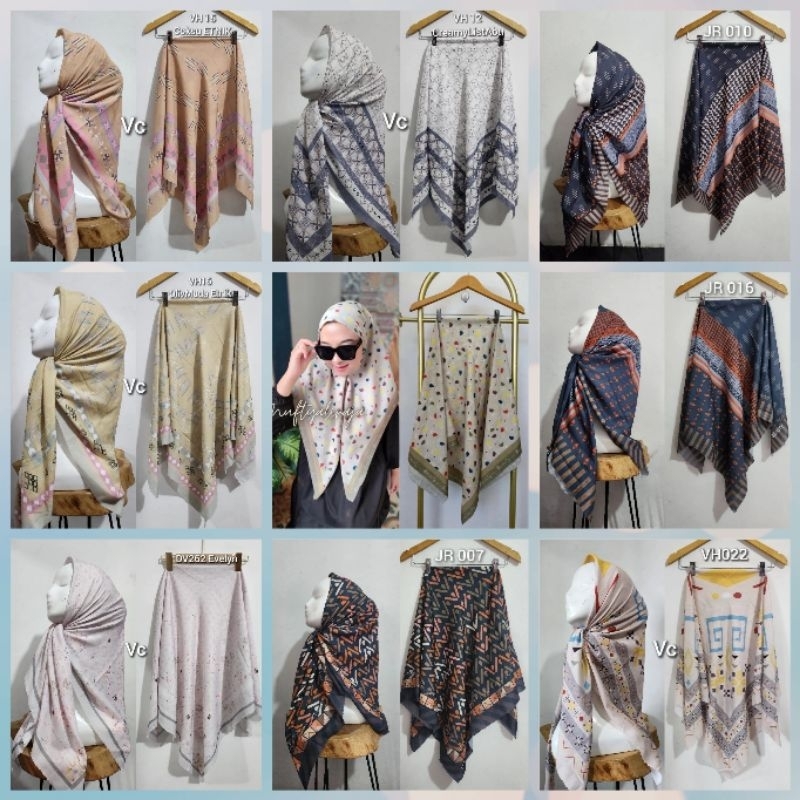 Hijab Catalog Of Rectangular Hijabs Of sublime Hijabs | Shopee Malaysia