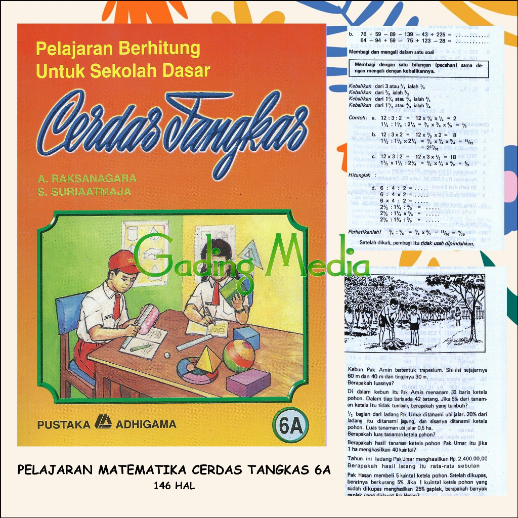 Smart Elementary School Mathematics Textbook 6A | Shopee Malaysia