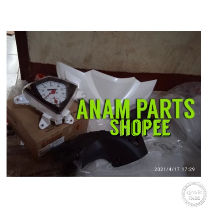 Original yamaha mio s speedometer set front and rear shell | Shopee ...