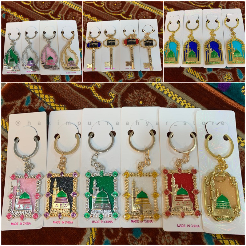 GANTUNGAN Makkah Madinah Camel Ganci / Keychain Hajj and Umrah ...