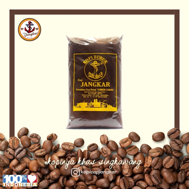 Coffee Powder Cap Anchor Super Premium Robusta/Arabica 500gr | Shopee ...