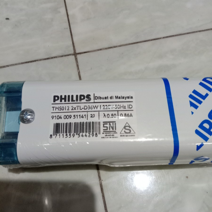 Complete KAP BEAM 2X36W PHILIPS TL Neon SIMBAT TMS012 2xTL-D 36W 120CM ...