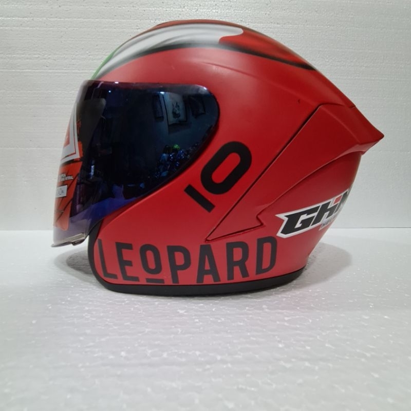 Ghm HELMET BRANDKENZO LEOPARD MOTIF, ADULT HELMET, SNI, ORIGINAL ABS ...
