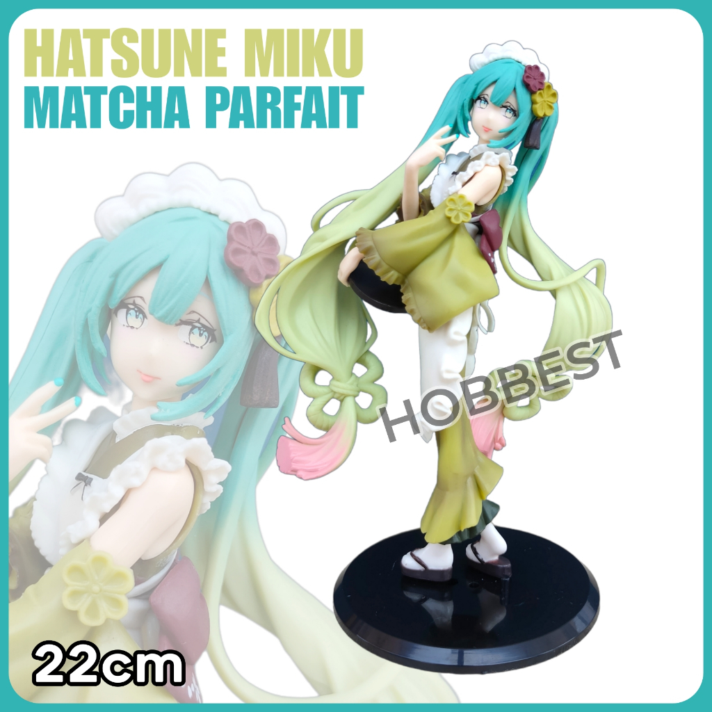 Hatsune MIKU MATCHA PARFAIT FuRyu - Action Figure Miniature Topper ...