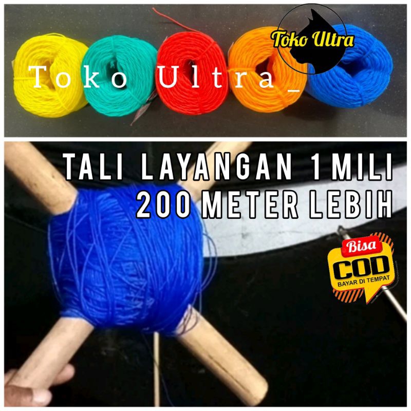 Kite Rope 230 Meters More/1 Milli Rope/Small Kite Thread/Kite Rope/1MM ...