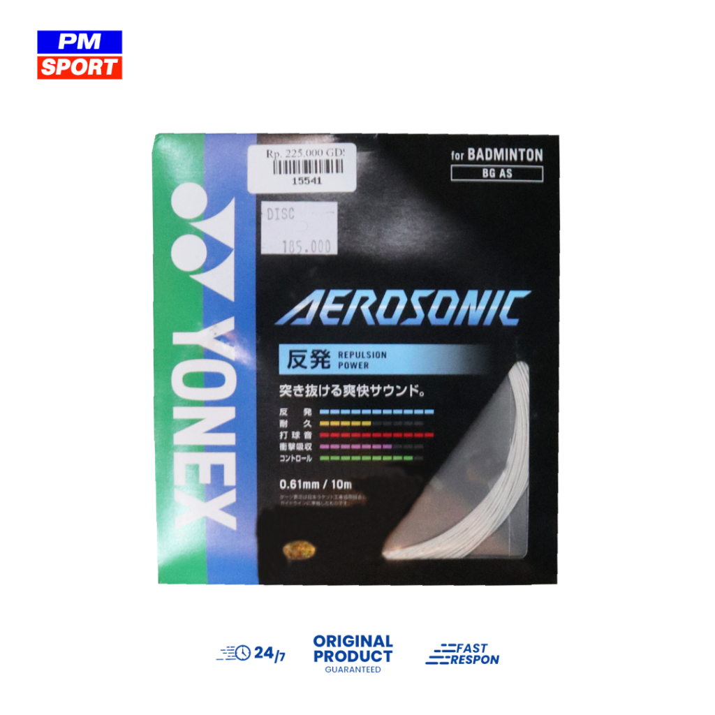 Yonex AEROSONIC JAPAN BADMINTON STRING RACKET STRINGS | Shopee Malaysia