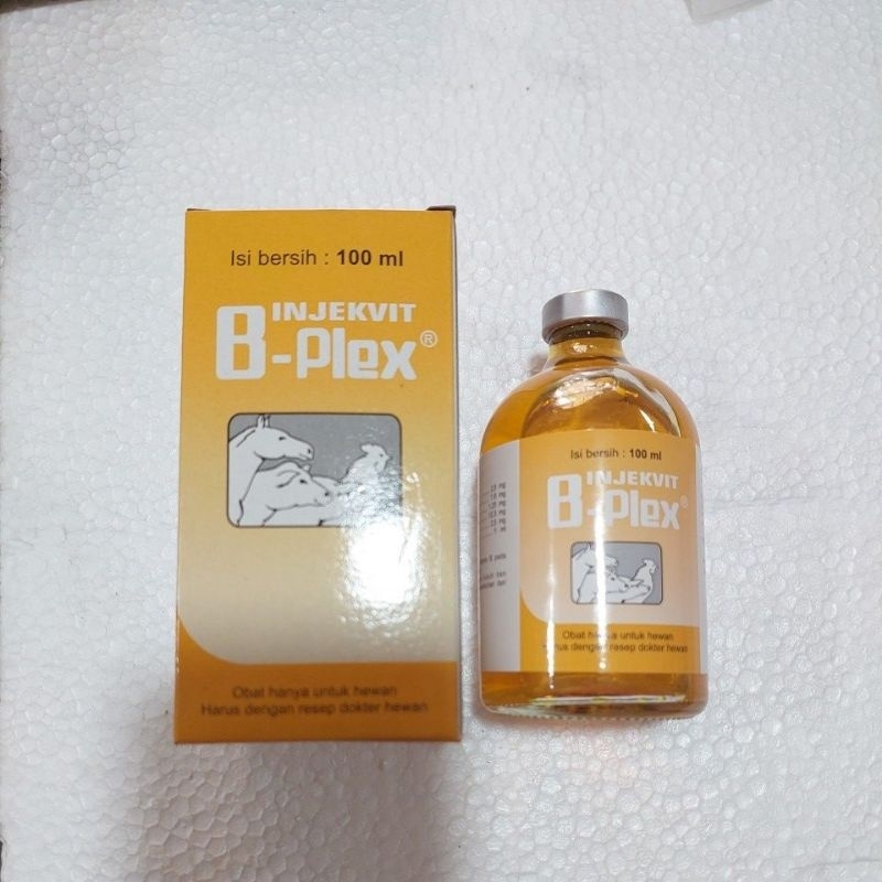 Vitamin B Complex 100ML B PLEX Poultry Chicken Cow Goat.Horse | Shopee ...