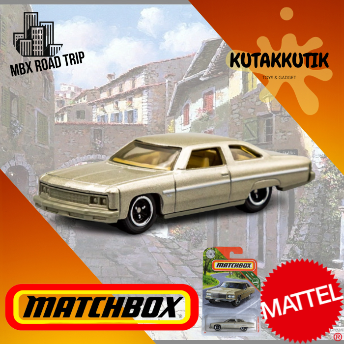 Matchbox Sedan 75 Chevy Caprice Beige Gold MBX Road Trip | Shopee Malaysia