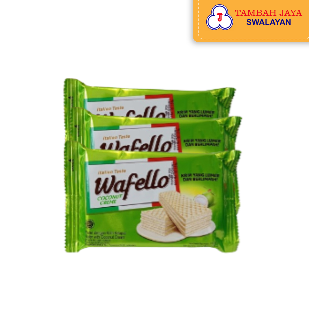 Wafflelo Wafer Coconut Creme 43gr (Banded) | Shopee Malaysia