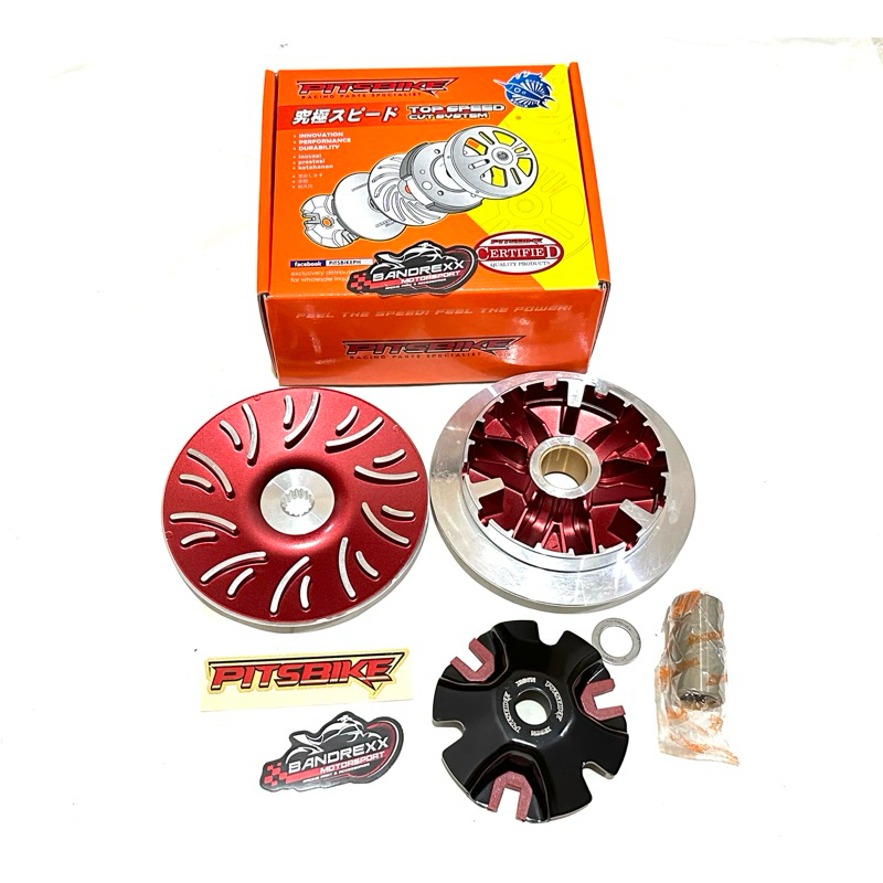 Pulley CVT Pitsbike V.3 For Nmax-Aerox 155-Lexi All New Nmax-Aerox ...