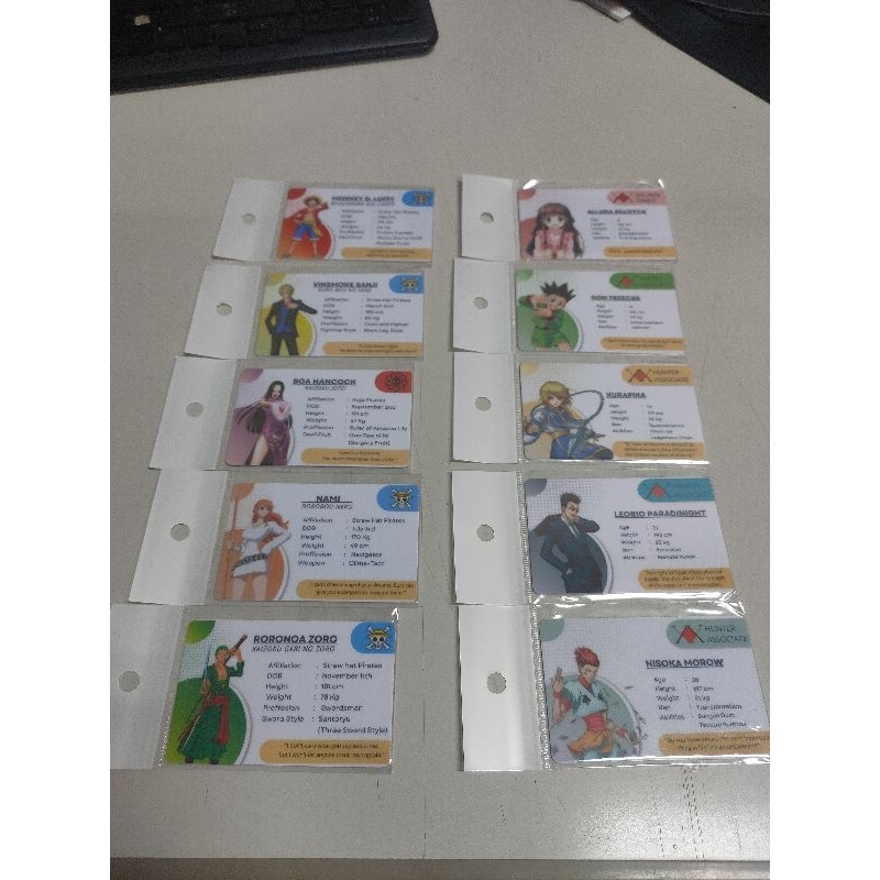 Custom Anime ID Card | Shopee Malaysia