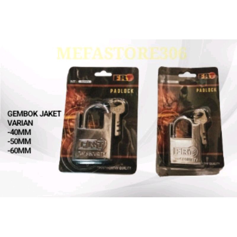 Thick Model Padlock | Short Neck Padlock 40mm,50mm,60mm FRT | Shopee ...