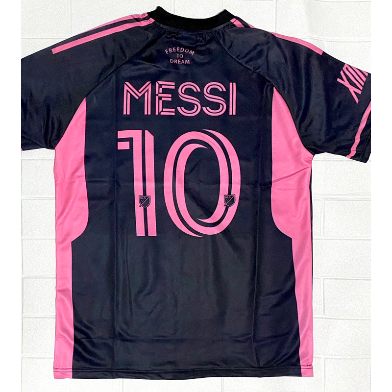 HITAM Messi INTER MIAMI JERSEY NEWEST MESSI JERSEY BLACK | Shopee Malaysia