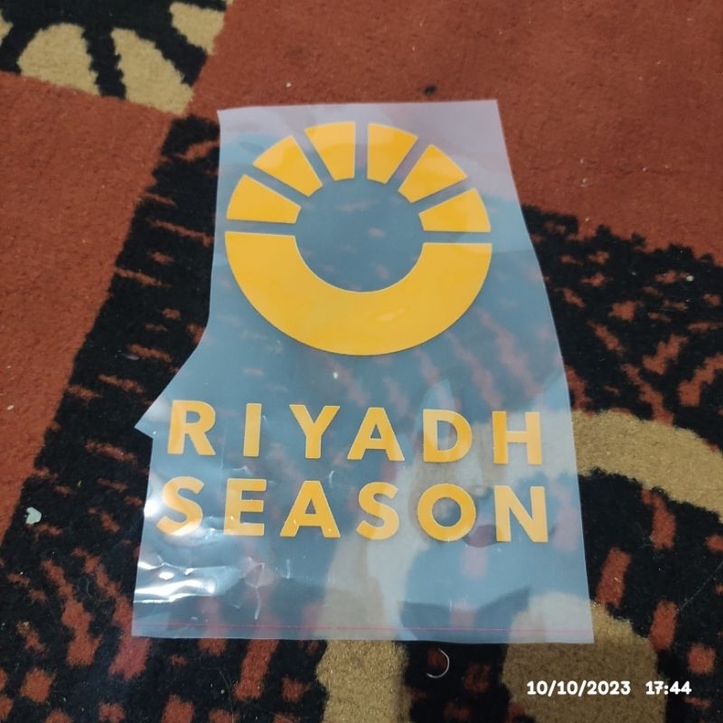 PRINT RIYADH SEASON SPONSOR SCREEN PRINTING | Shopee Malaysia