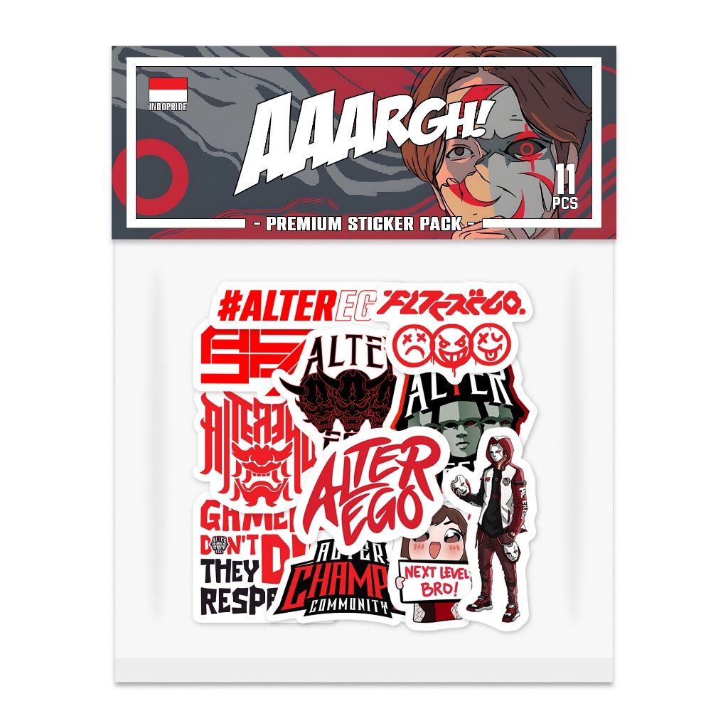 Alter EGO Sticker Pack vol. 1 (First Edition) | Shopee Malaysia