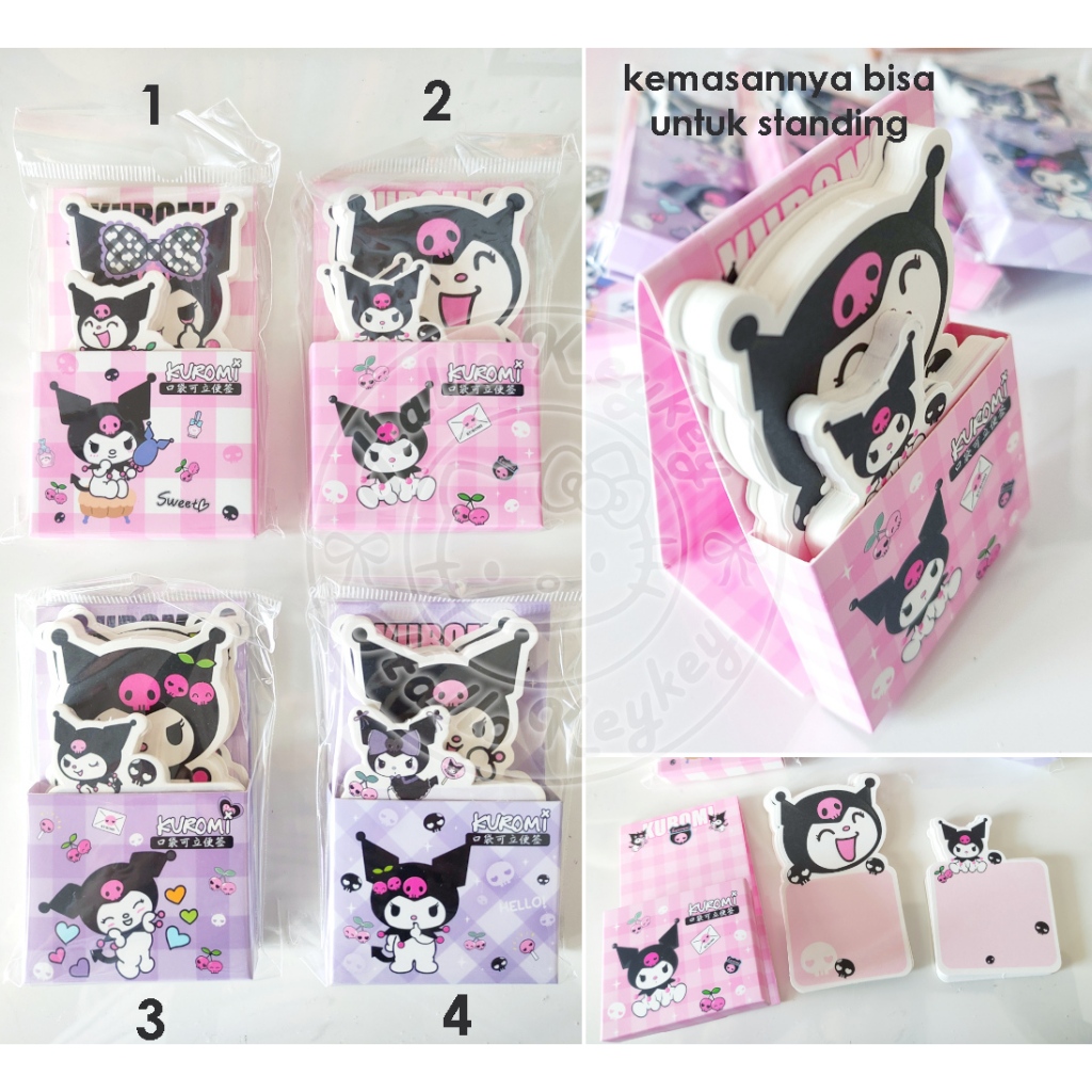 Kuromi small memo paper | Shopee Malaysia
