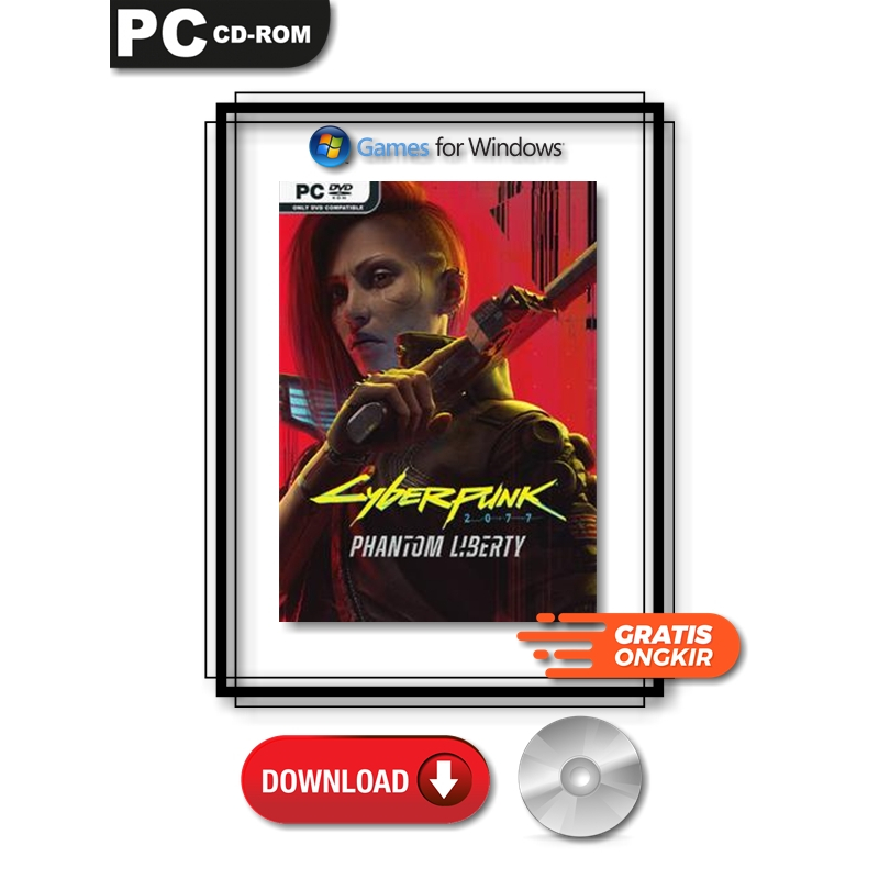Cyberpunk 2077 Phatom Liberty DVD PC Games | Shopee Malaysia