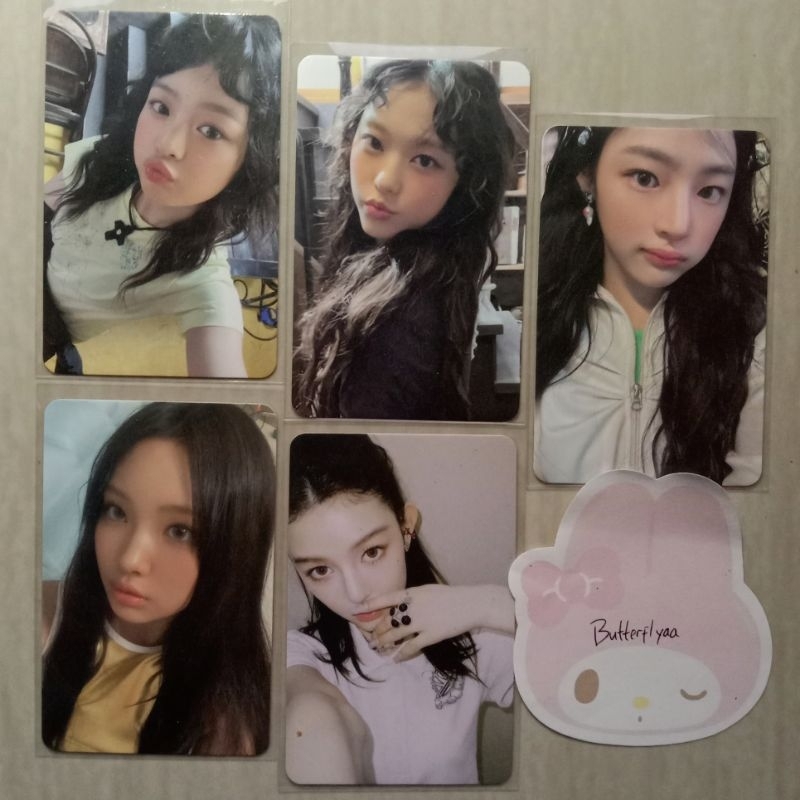 Photocard The Powerpuff Girl / TPG Box ver Hanni Haerin Hyein Minji ...