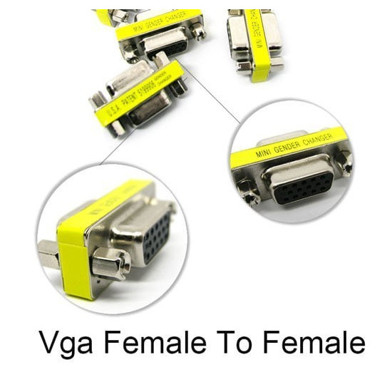 Gender Connector VGA Female-Female | Shopee Malaysia