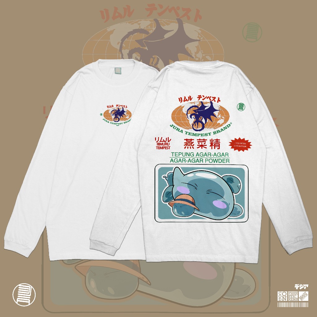 Longsleeve T-Shirt Slime for Making Rimuru Tempest Tensei Shitara Slime ...