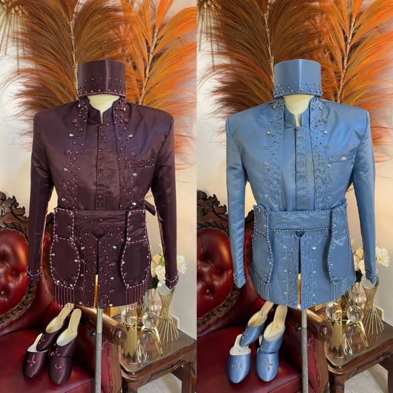 Bridal beskap / Sundanese beskap / traditional Sundanese groom's beskap ...