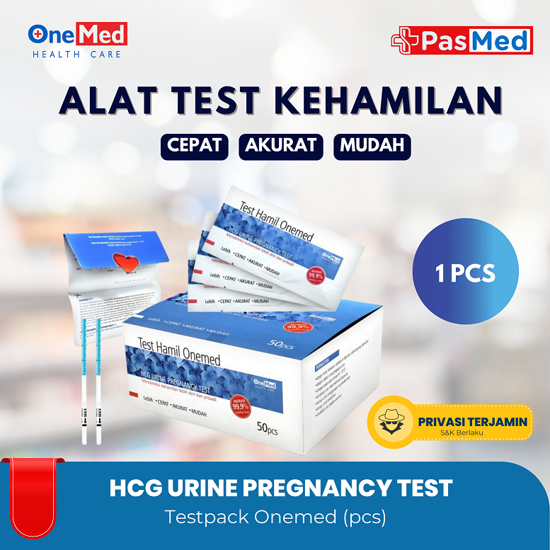 Pasmed | Onemed TEST PACK/ PREGNANCY TEST 1PCS | Shopee Malaysia