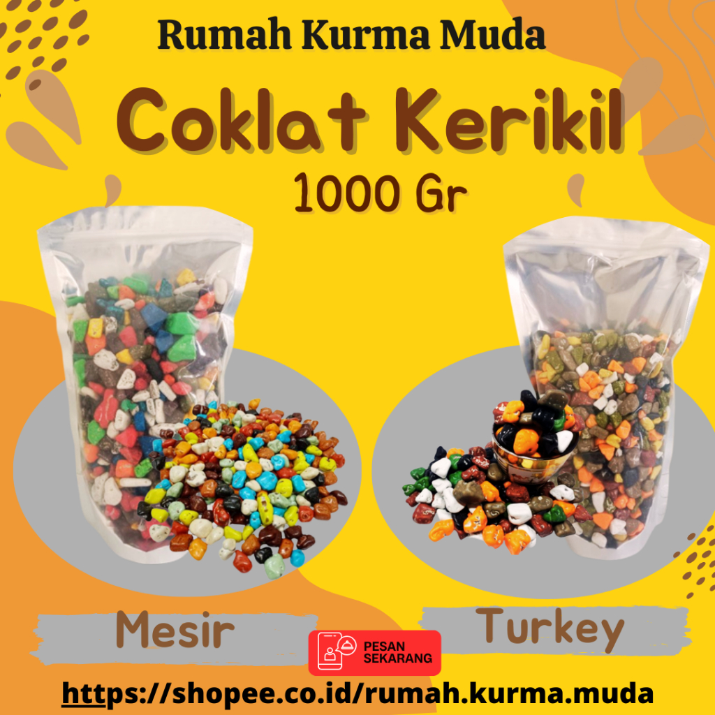 Rumah Kurma Muda - Wholesale 1000gr Turkish Pebble Chocolate | Egyptian ...