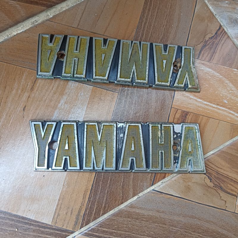 Tank logo emblem 1V1 Yamaha Rx 100 rx125 rxk 135 Original | Shopee Malaysia