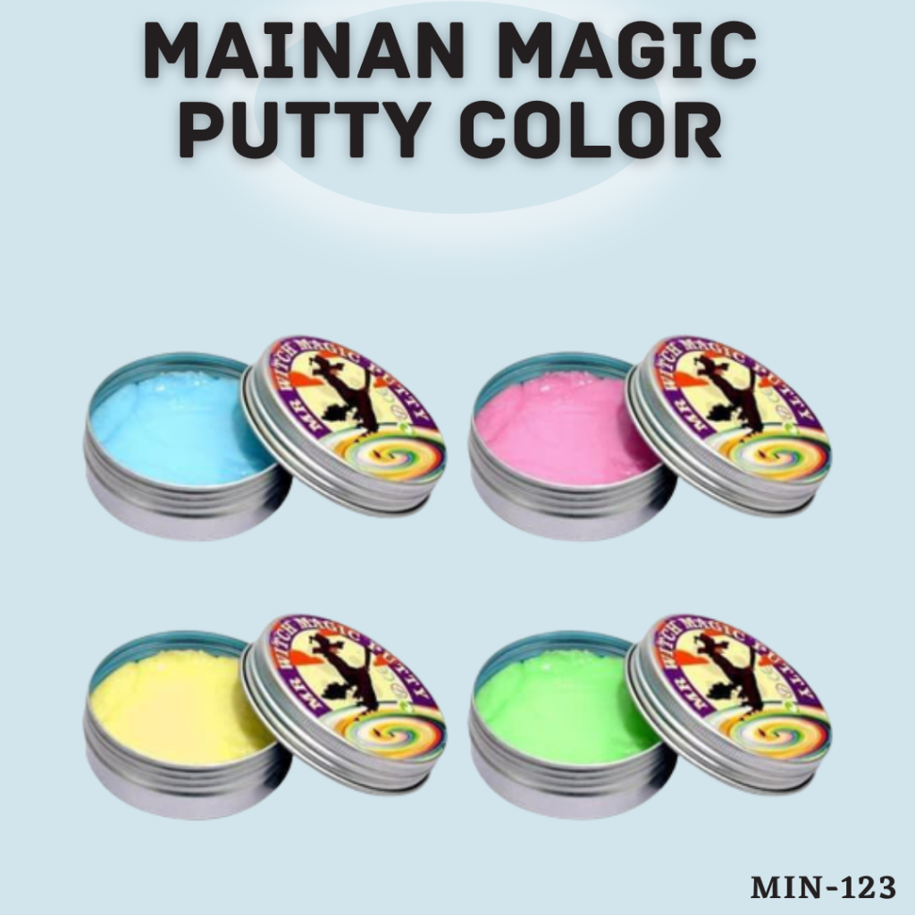 Mr Witch Magic Laser Magic Putty Color Slime Change Children's Toys ...