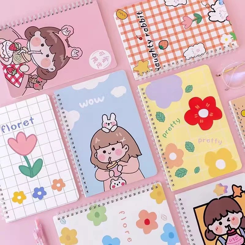 (8pcs) Cartoon NOTEBOOK/DINO Character Book/AESTHETIC NOTEBOOK/Note ...