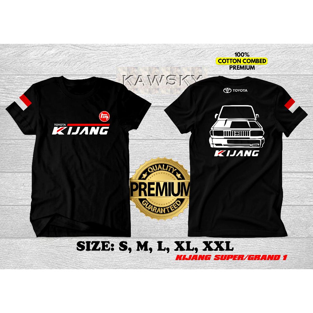 Toyota Kijang Super Grand CAR T-SHIRTS / Kijang Super Grand TKCI car ...