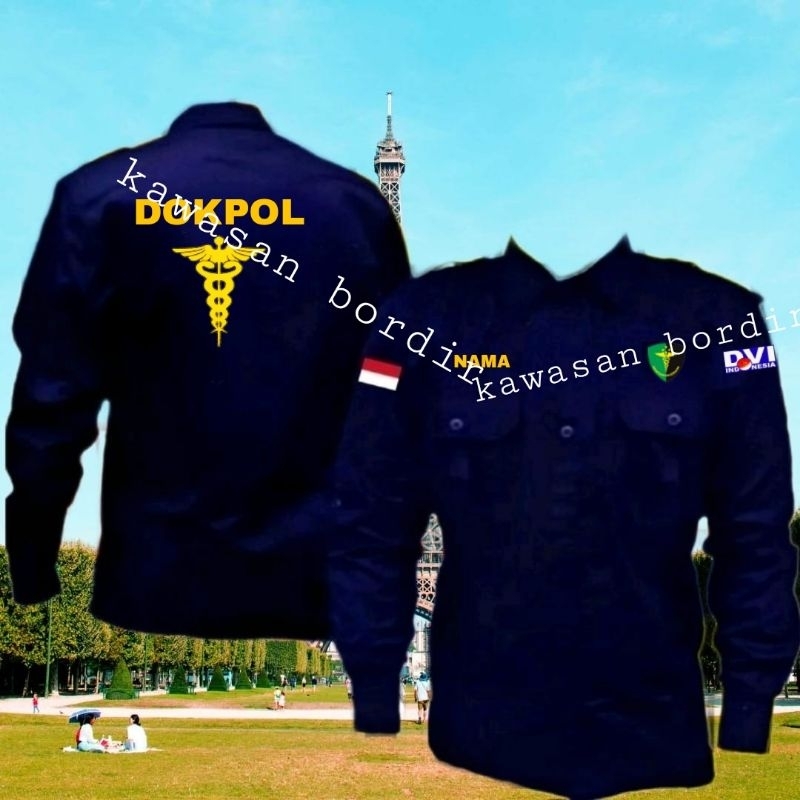 KEMEJA The Newest Uniform Of The Police Doctor's Uniform Of The Police ...