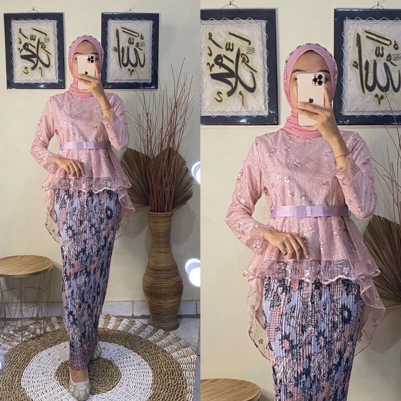 Aurora PITA-MODERN KEBAYA SET-GRADUATION KEBAYA-ACAD KEBAYA | Shopee ...