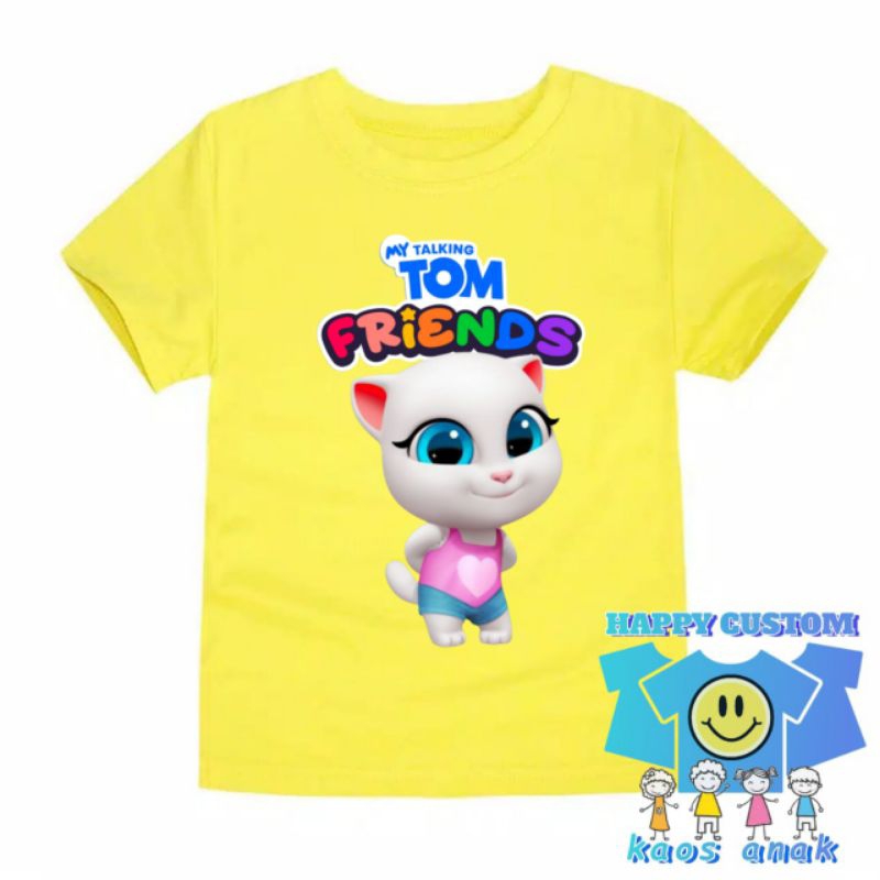 My Talking TOM FRIENDS Cute Animation Picture Children's Clothes ...