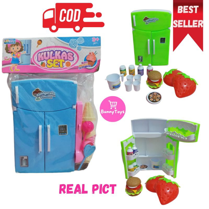 Wholesale Children's Toy Refrigerator Set + Variant / Mini Refrigerator ...